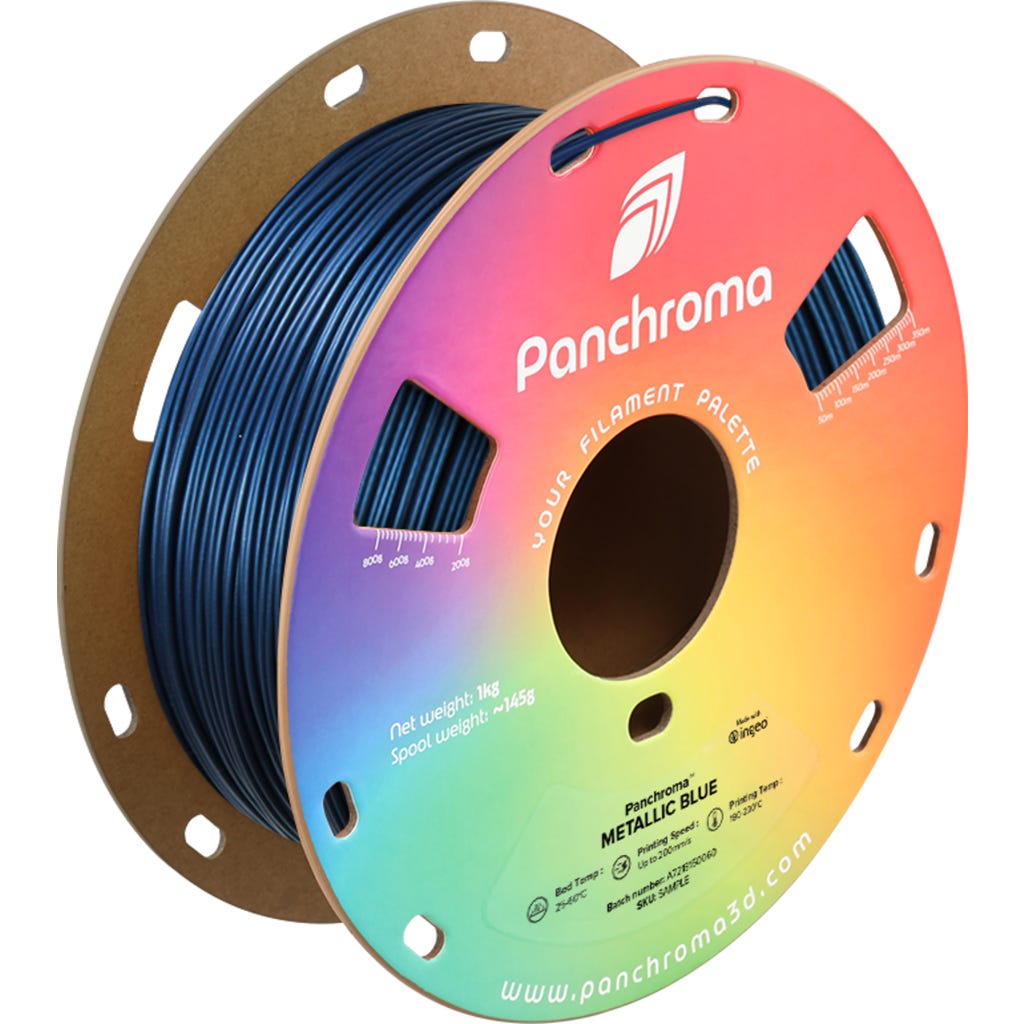 Polymaker Panchroma™ PLA Metallic Blue - 3DJake France