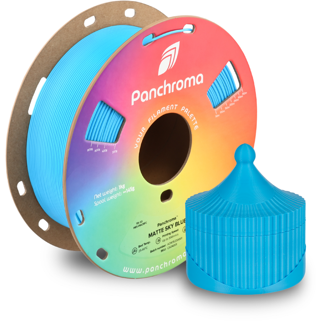 Polymaker Panchroma™ PLA Matte Sky Blue - 3DJake International
