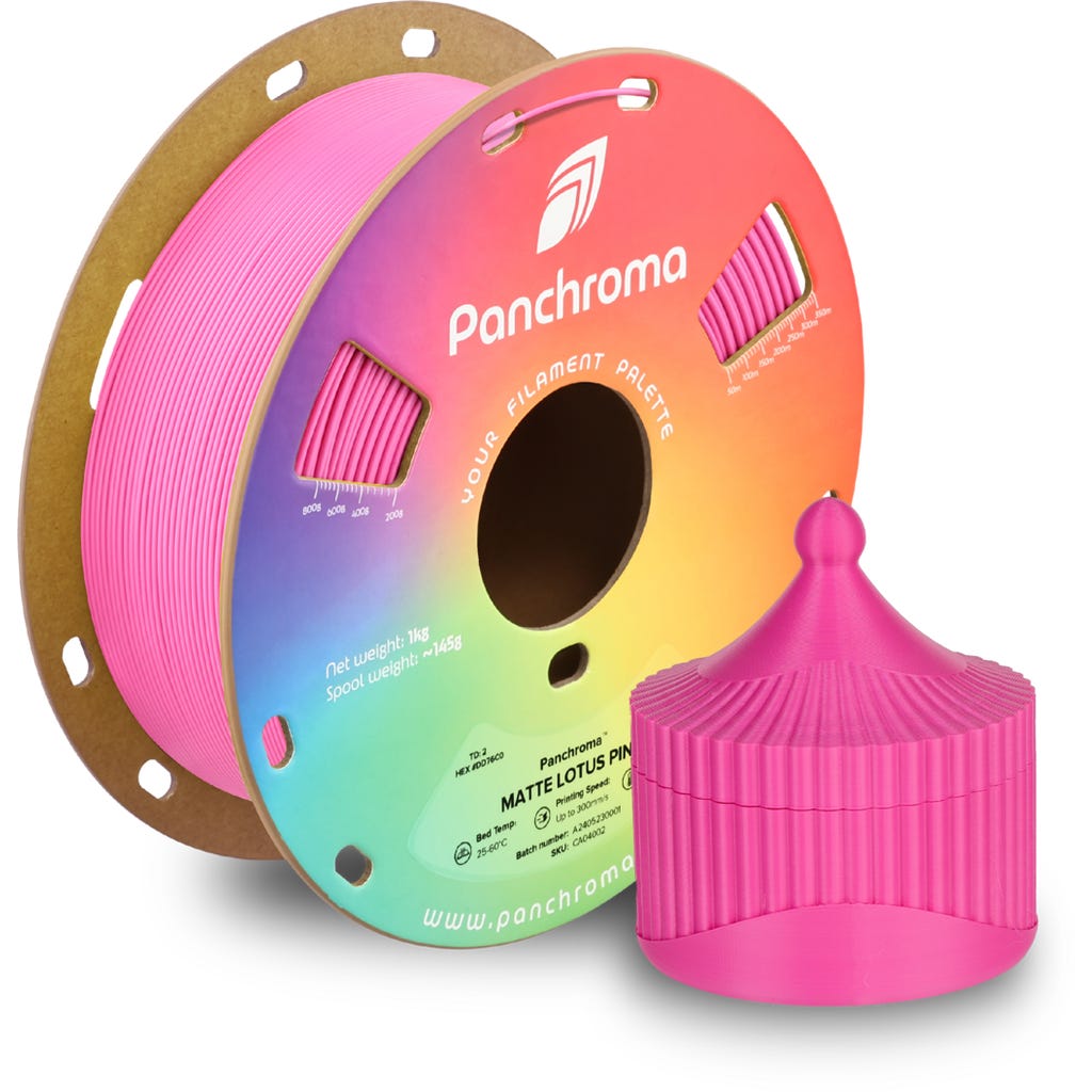 Polymaker Panchroma™ PLA Matte Lotus Pink - 3DJake International
