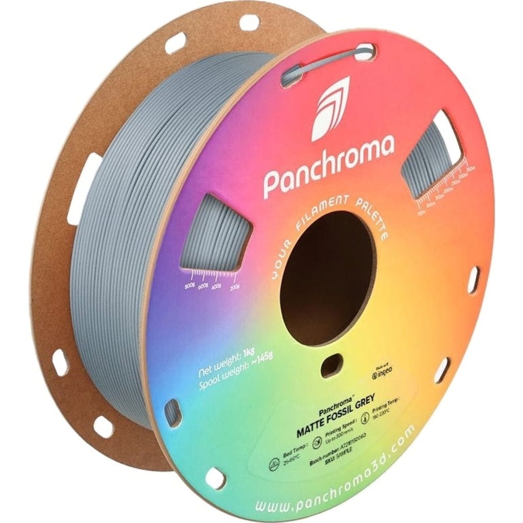 Polymaker Panchroma™ PLA Matte Fossil Grey - 3DJake International
