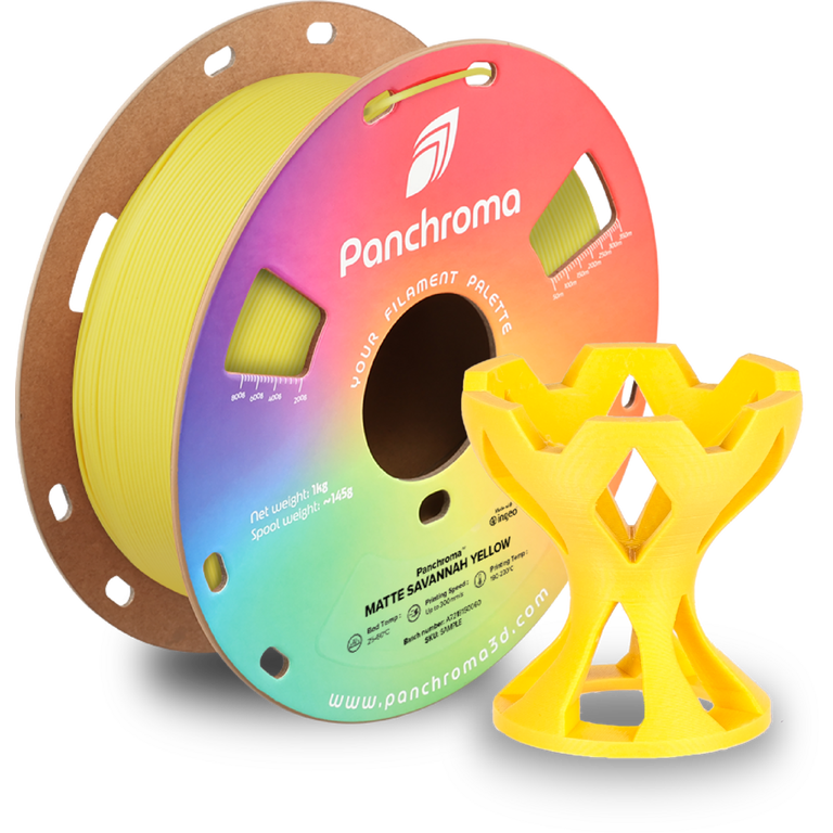 Polymaker Panchroma™ PLA Matte Savannah Yellow - 3DJake International