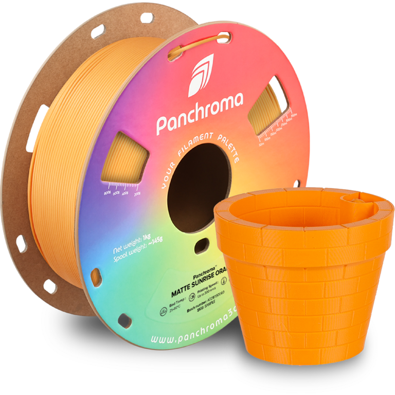 Polymaker Panchroma™ PLA Matte Sunrise Orange - 3DJake International