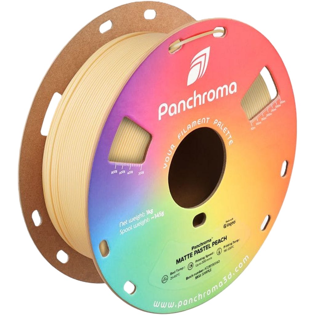 Polymaker Panchroma™ PLA Matte Pastel Peach - 3DJake Norwegen