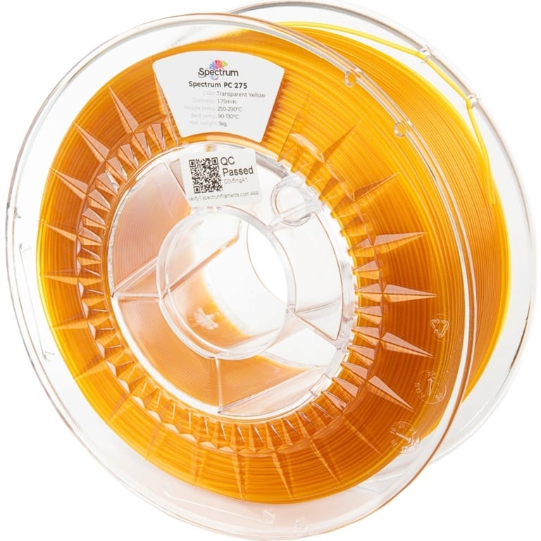 Spectrum PC 275 Transparent Yellow - 3DJake Österreich