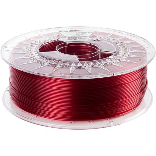 Spectrum PETG Premium High Speed Transparent Red - 3DJake Suomi