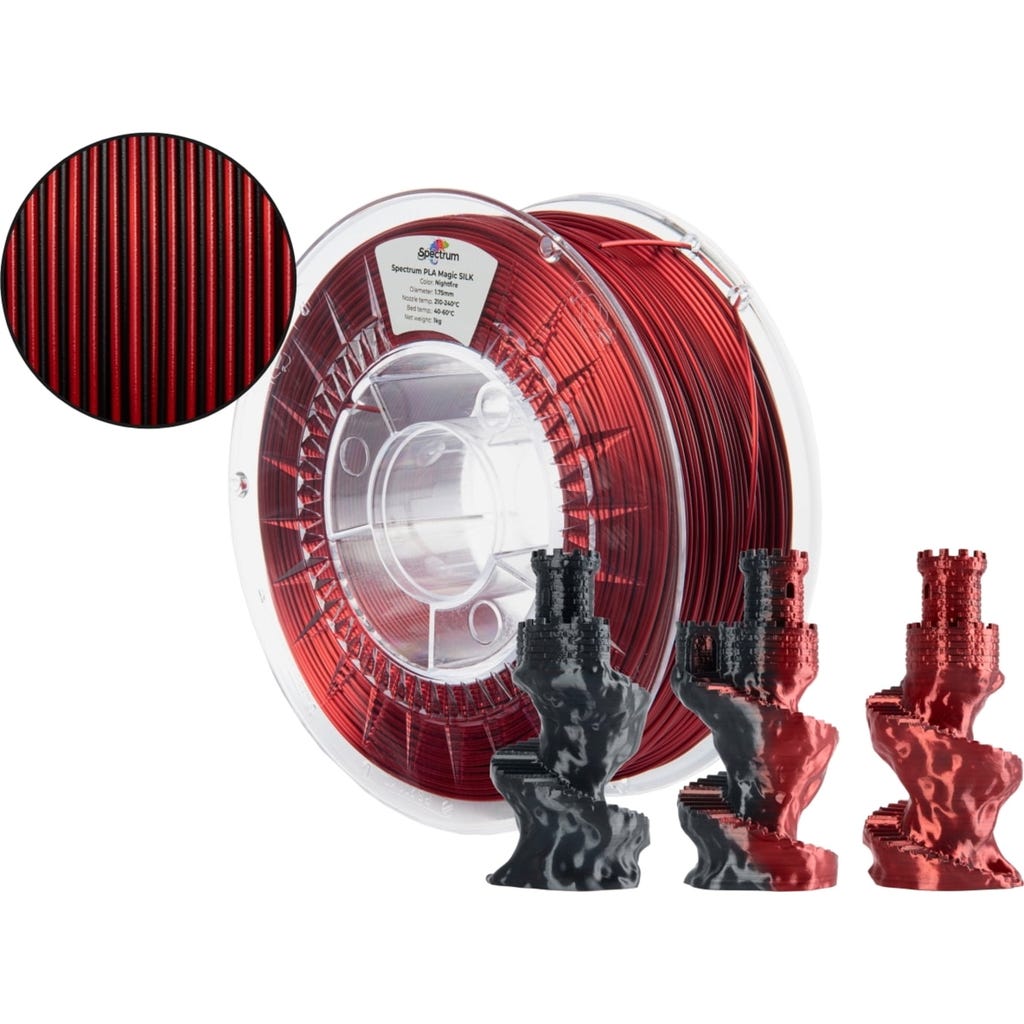Spectrum PLA Magic Silk Nightfire - 3DJake España