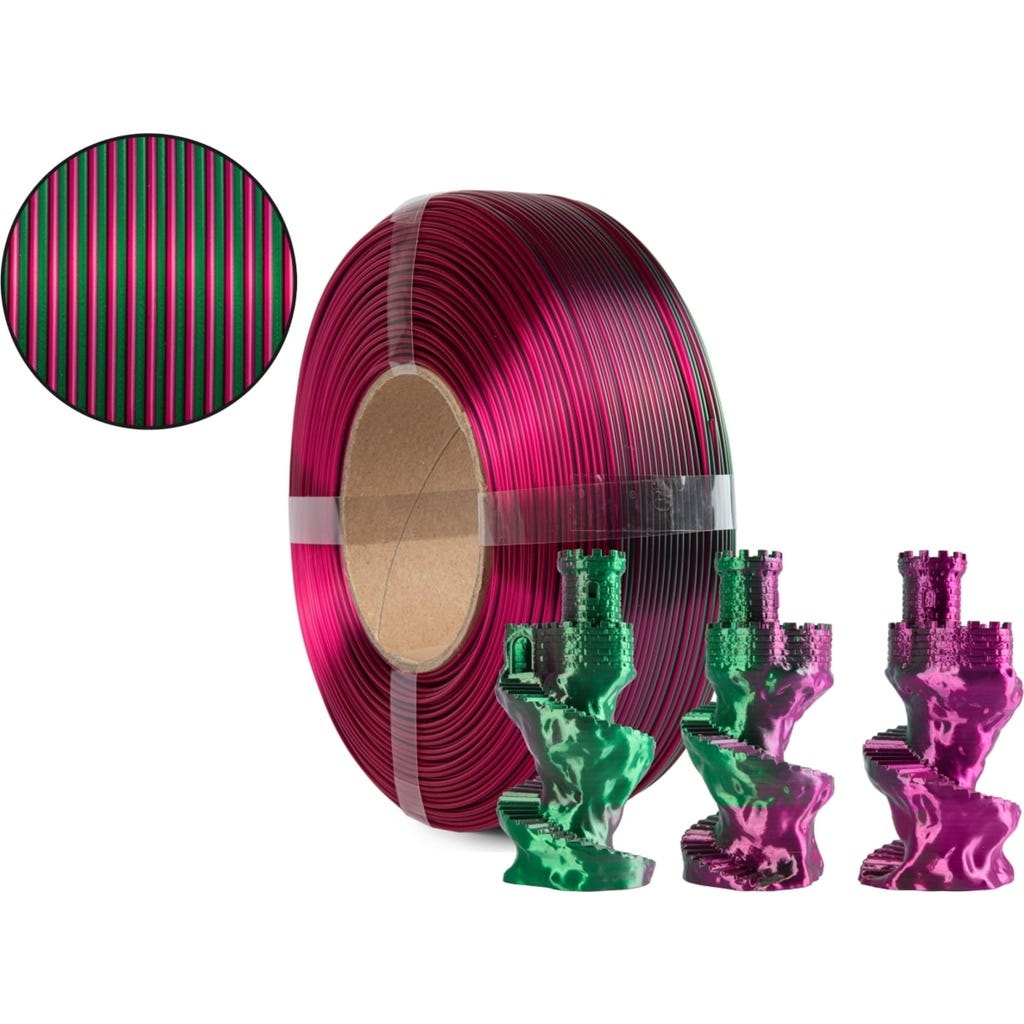 Spectrum ReFill PLA Magic Silk Raspberry Blush - 3DJake Deutschland