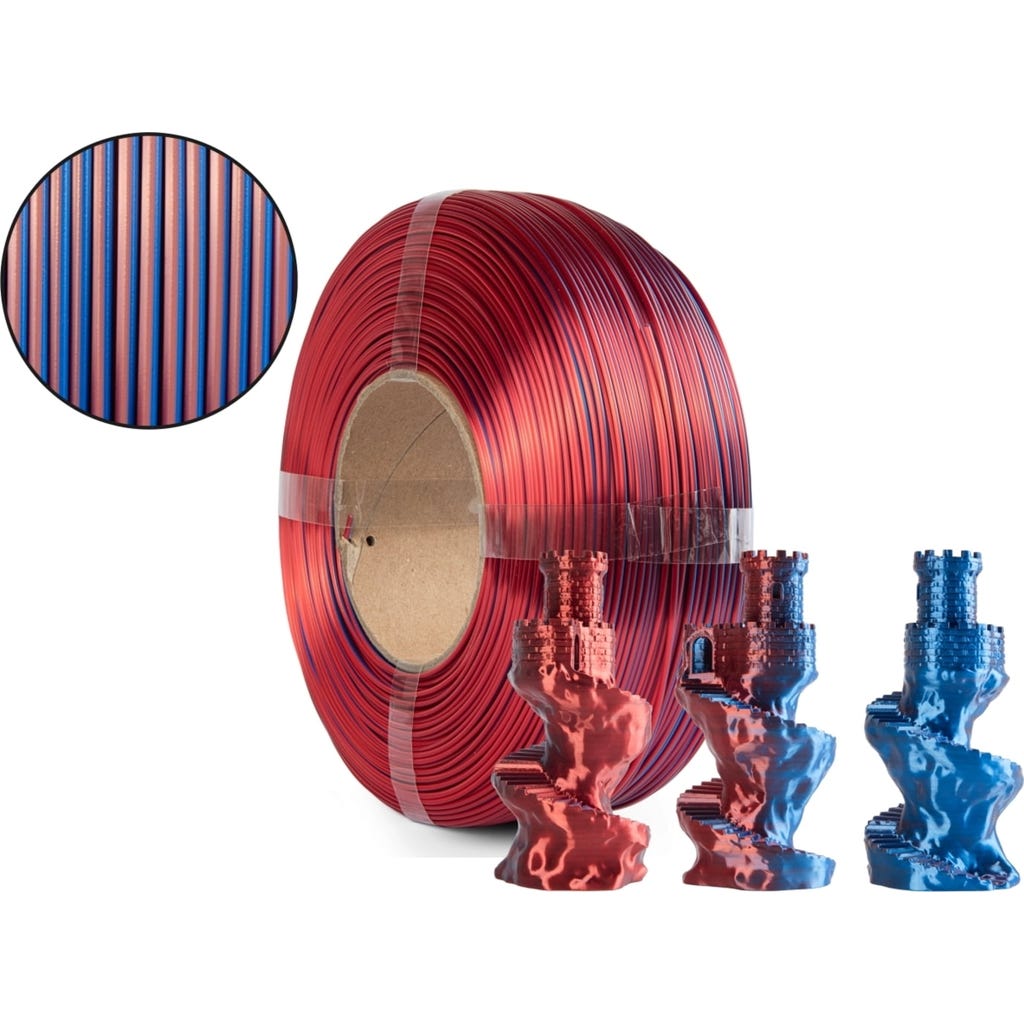 Spectrum ReFill PLA Magic Silk Fire & Ice - 3DJake España