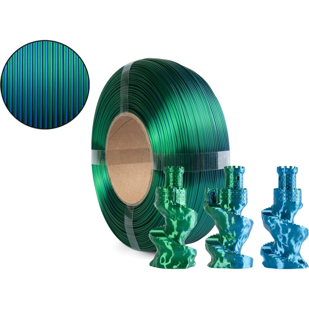 Spectrum ReFill PLA Magic Silk Lagoon Breeze - 3DJake Nederland