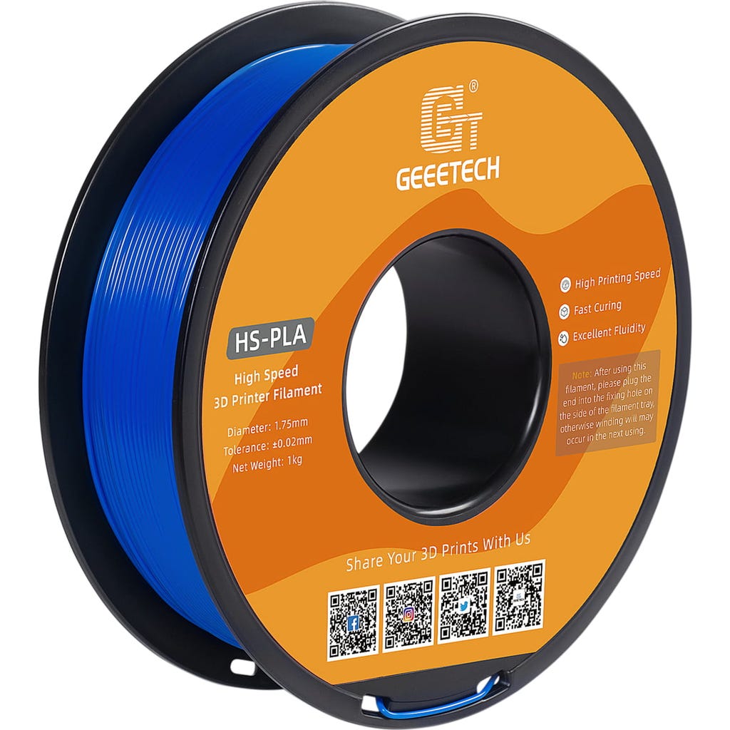 GEEETECH HS-PLA Blue - 3DJake Ireland