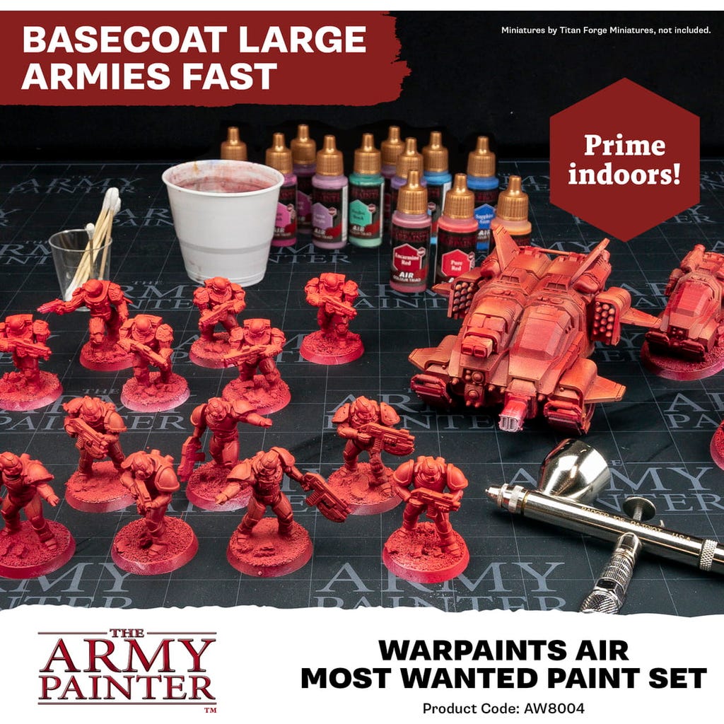 The Army Painter Warpaints Air Most Wanted Set, 1 set - 3DJake Ireland