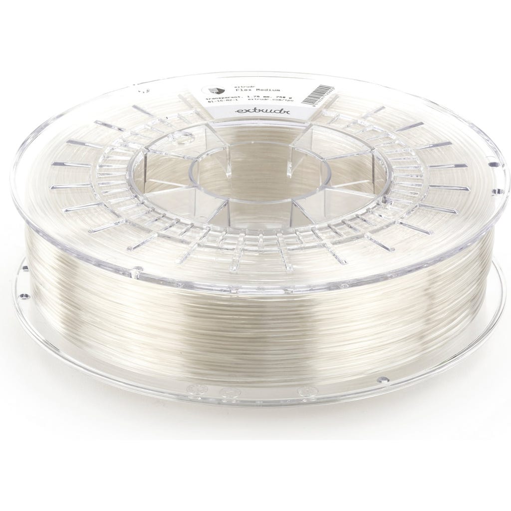 Extrudr TPU medium Transparent - 3DJake Ireland