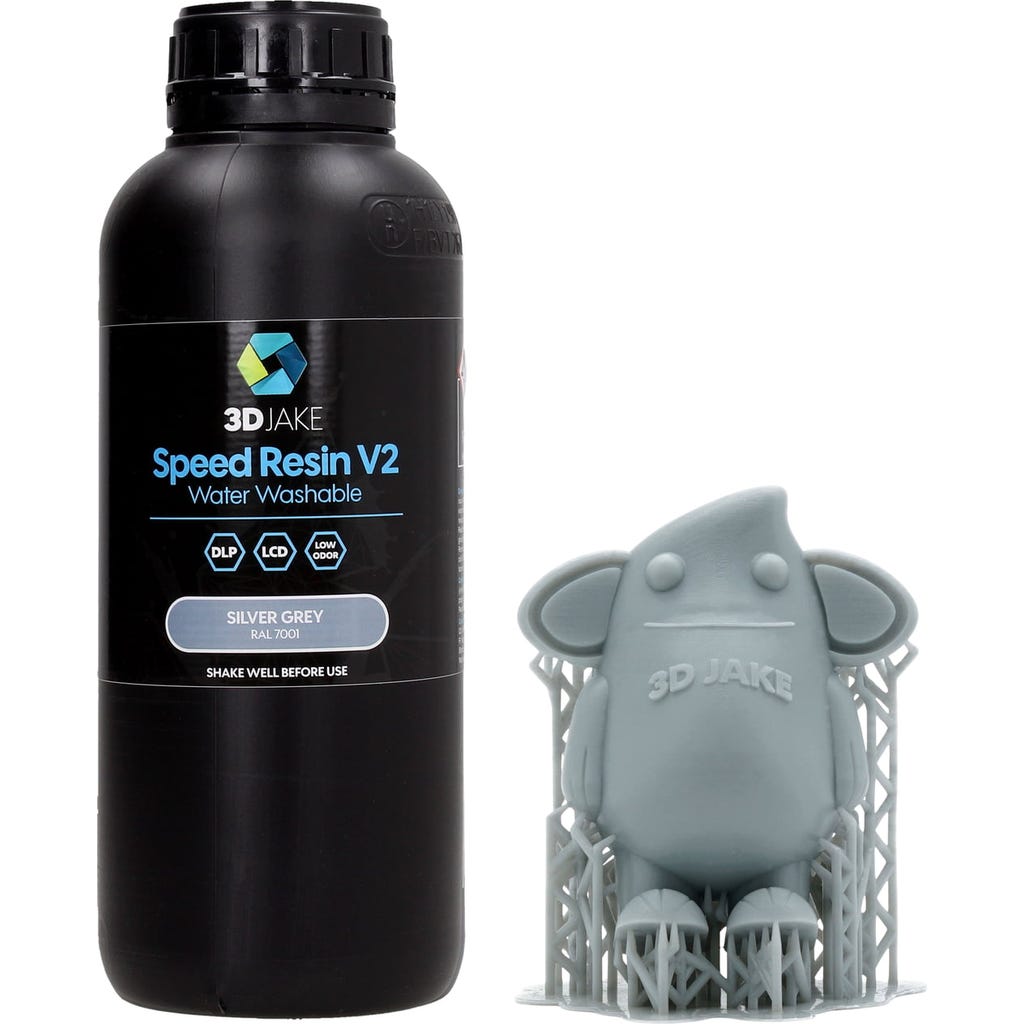 3DJAKE Speed Resin - Ezüstszürke - 3DJake Online Shop