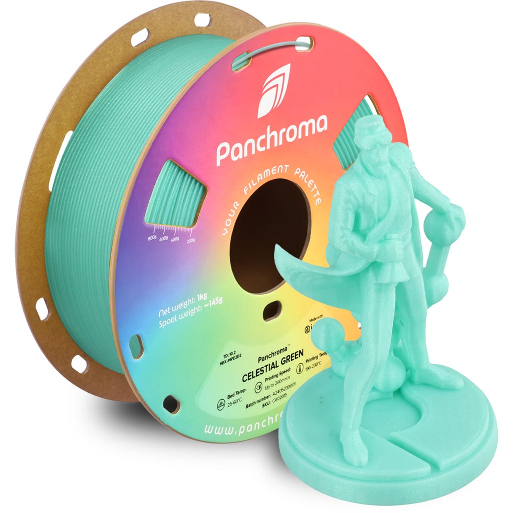 Polymaker Panchroma™ PLA Celestial Green - 3DJake Online Shop
