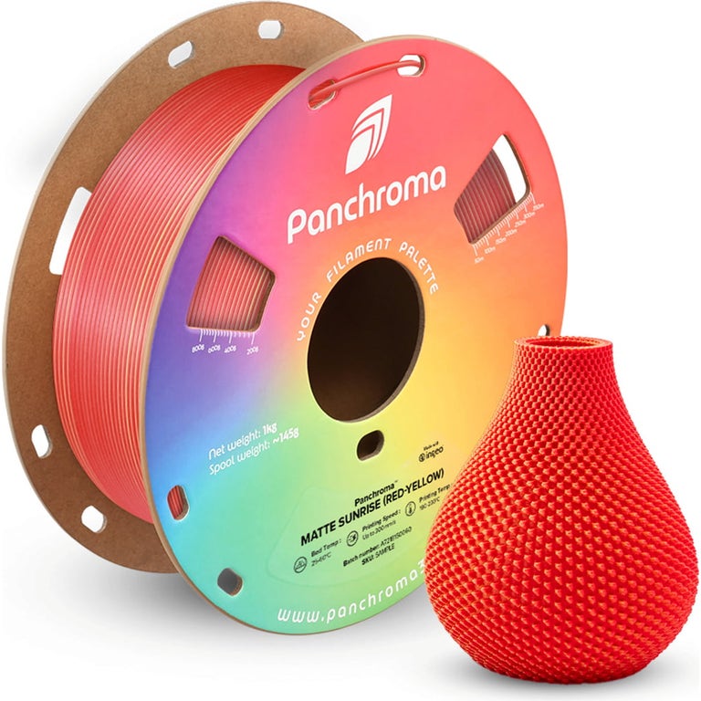 Polymaker Panchroma™ PLA Dual Matte Sunrise (Red-Yellow) - 3DJake ...