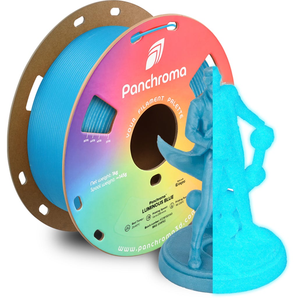 Polymaker Panchroma™ PLA Luminous Blue - 3DJake España