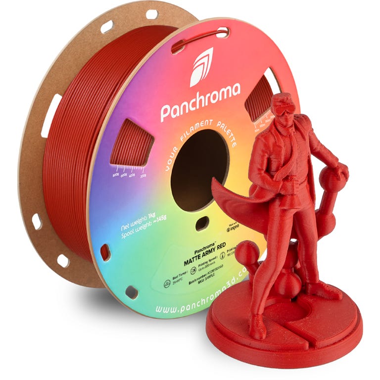 Polymaker Panchroma™ PLA Matte Army Red - 3DJake България