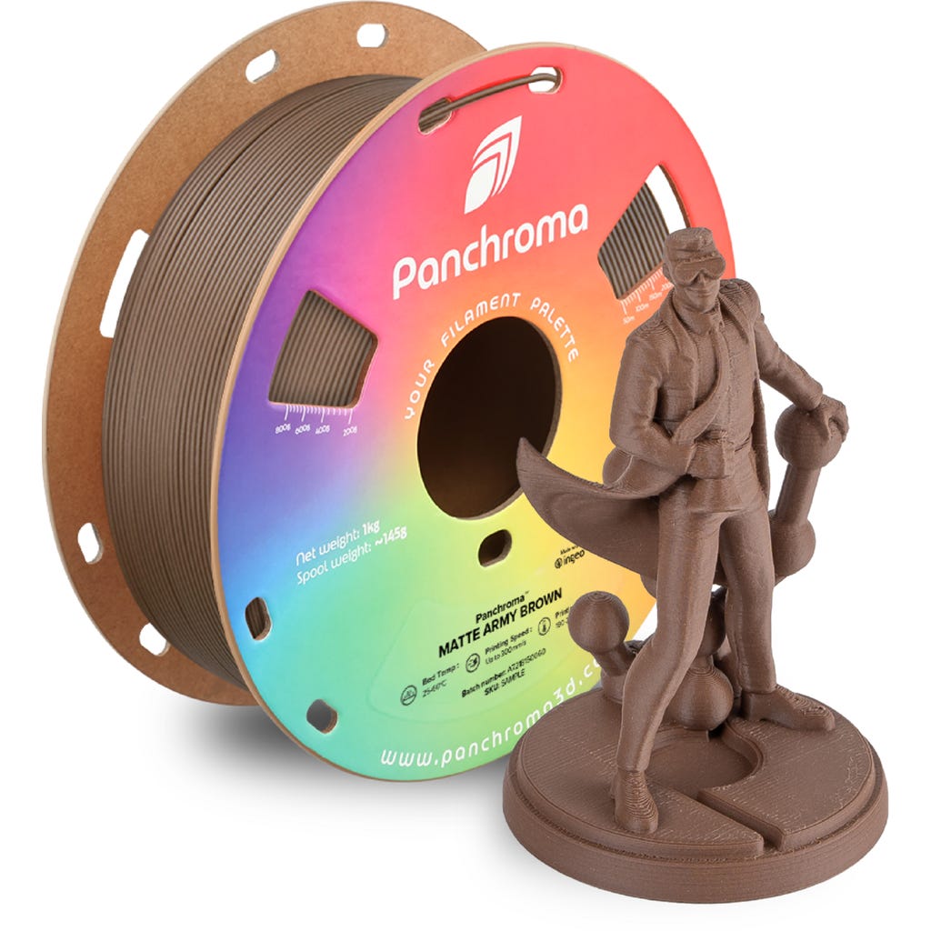 Polymaker Panchroma™ PLA Matte Army Brown - 3DJake Hrvatska