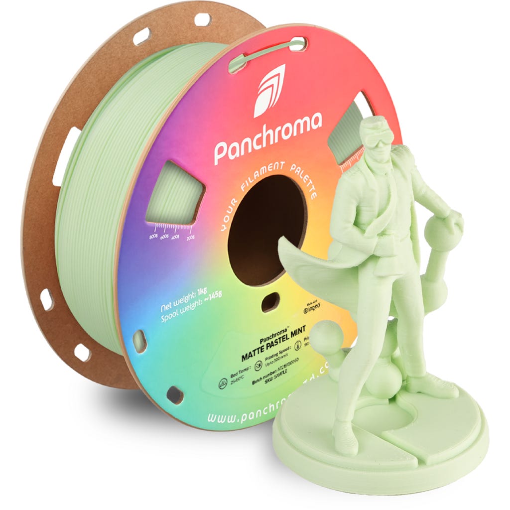 Polymaker Panchroma™ PLA Matte Pastel Mint - 3DJake International