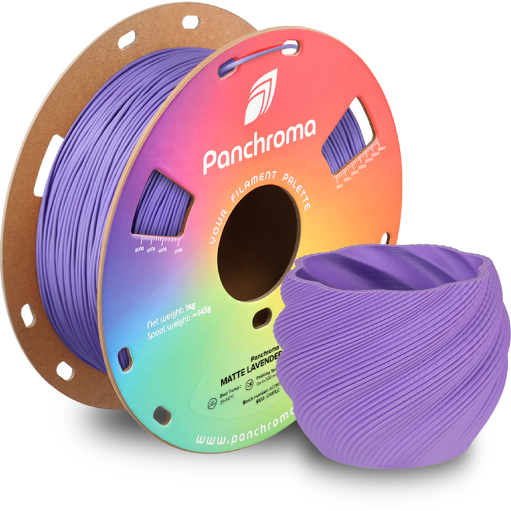 Polymaker Panchroma™ PLA Matte Lavender Purple - 3DJake