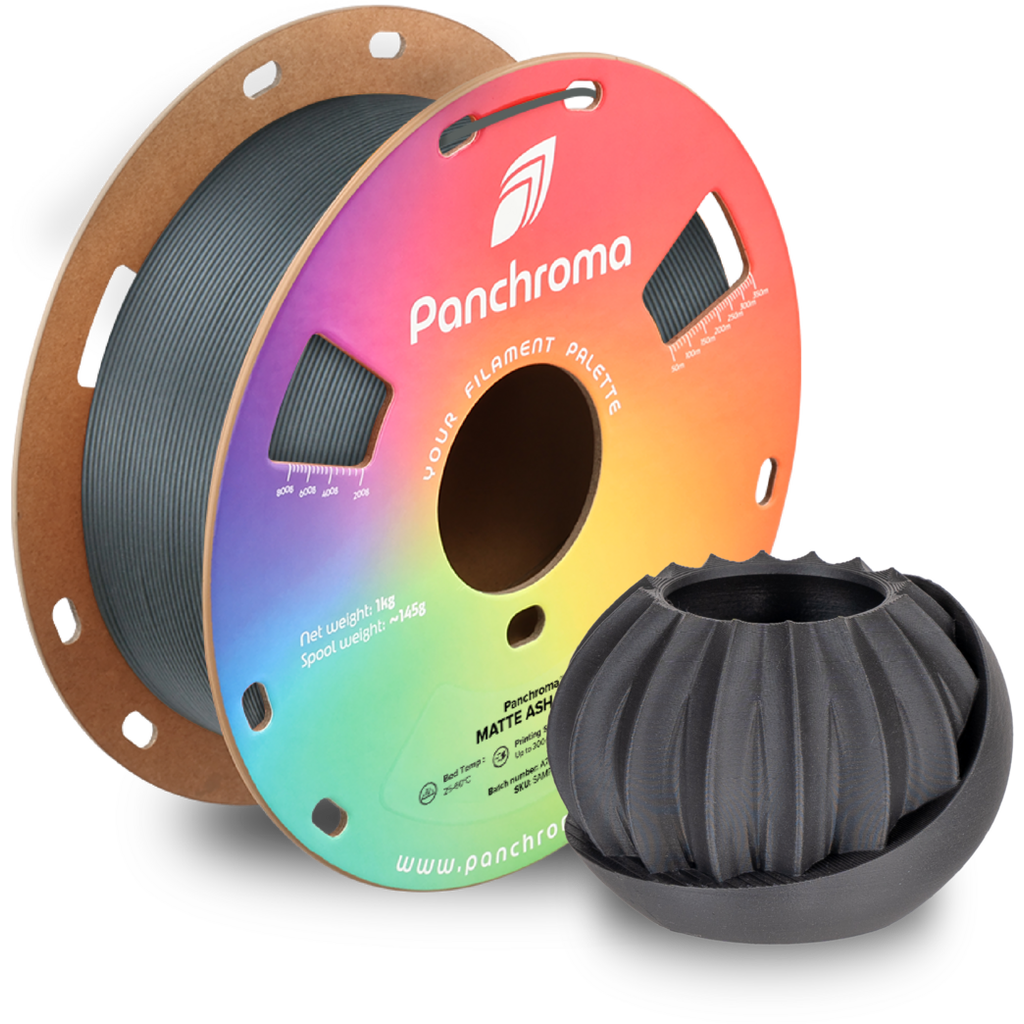Polymaker Panchroma™ PLA Matte Ash Grey - 3DJake International
