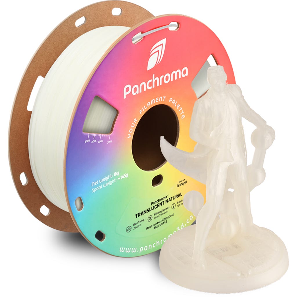 Polymaker Panchroma™ PLA Translucent Natural - 3DJake Ireland
