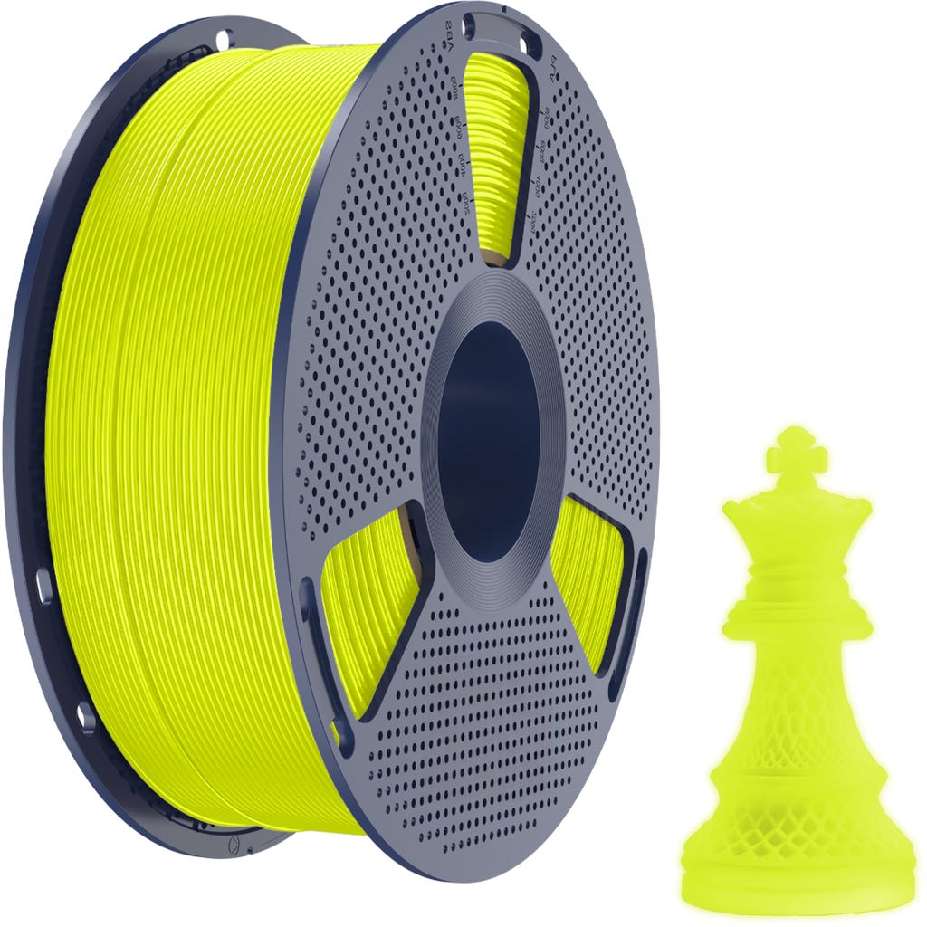 SUNLU PLA Glow In The Dark Yellow - 3DJake Online Shop