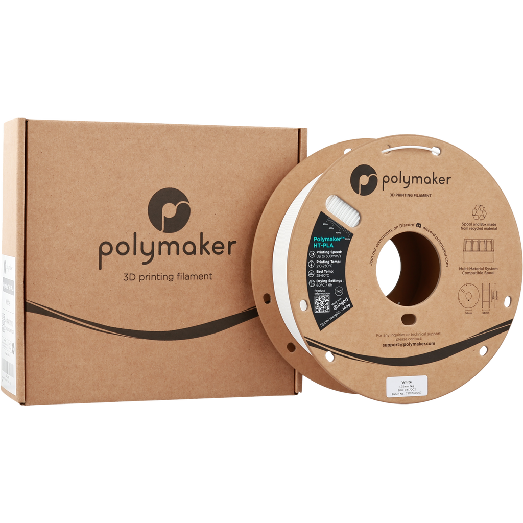 Polymaker HT-PLA White - 3DJake Deutschland