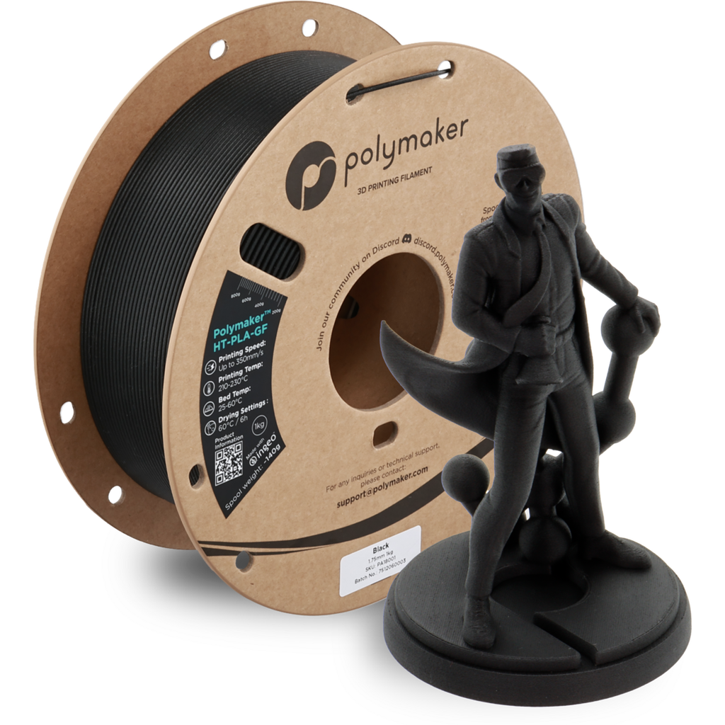 Polymaker HT-PLA-GF Black - 3DJake International