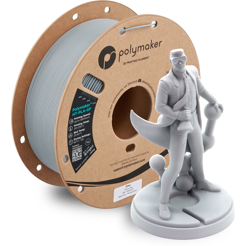 Polymaker HT-PLA-GF Grey - 3DJake Österreich
