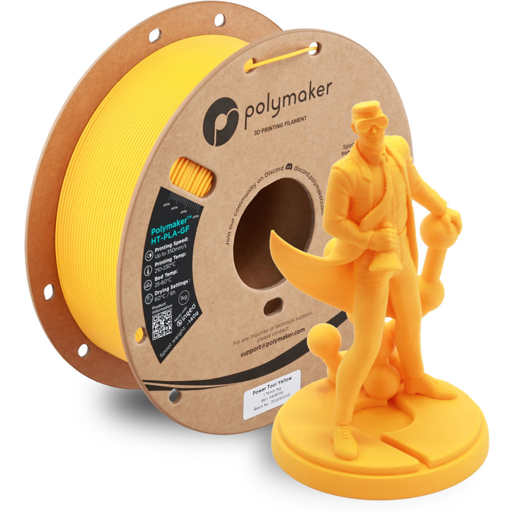 Polymaker HT-PLA-GF Power Tool Yellow - 3DJake International