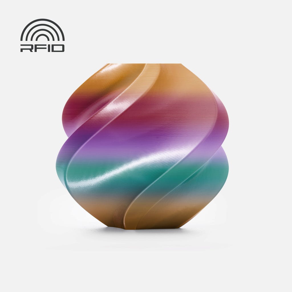 Bambu Lab PLA Silk Dual Color Dawn Radiance - 3DJake France