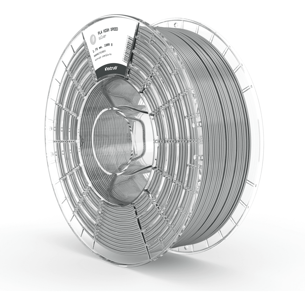 Extrudr PLA High Speed Silver - 3DJake International