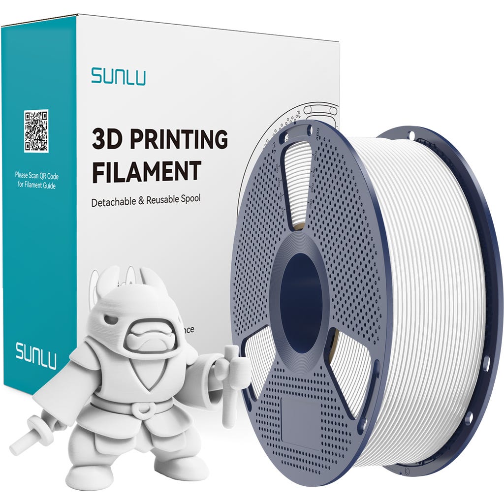 SUNLU PLA Meta White - 3DJake España
