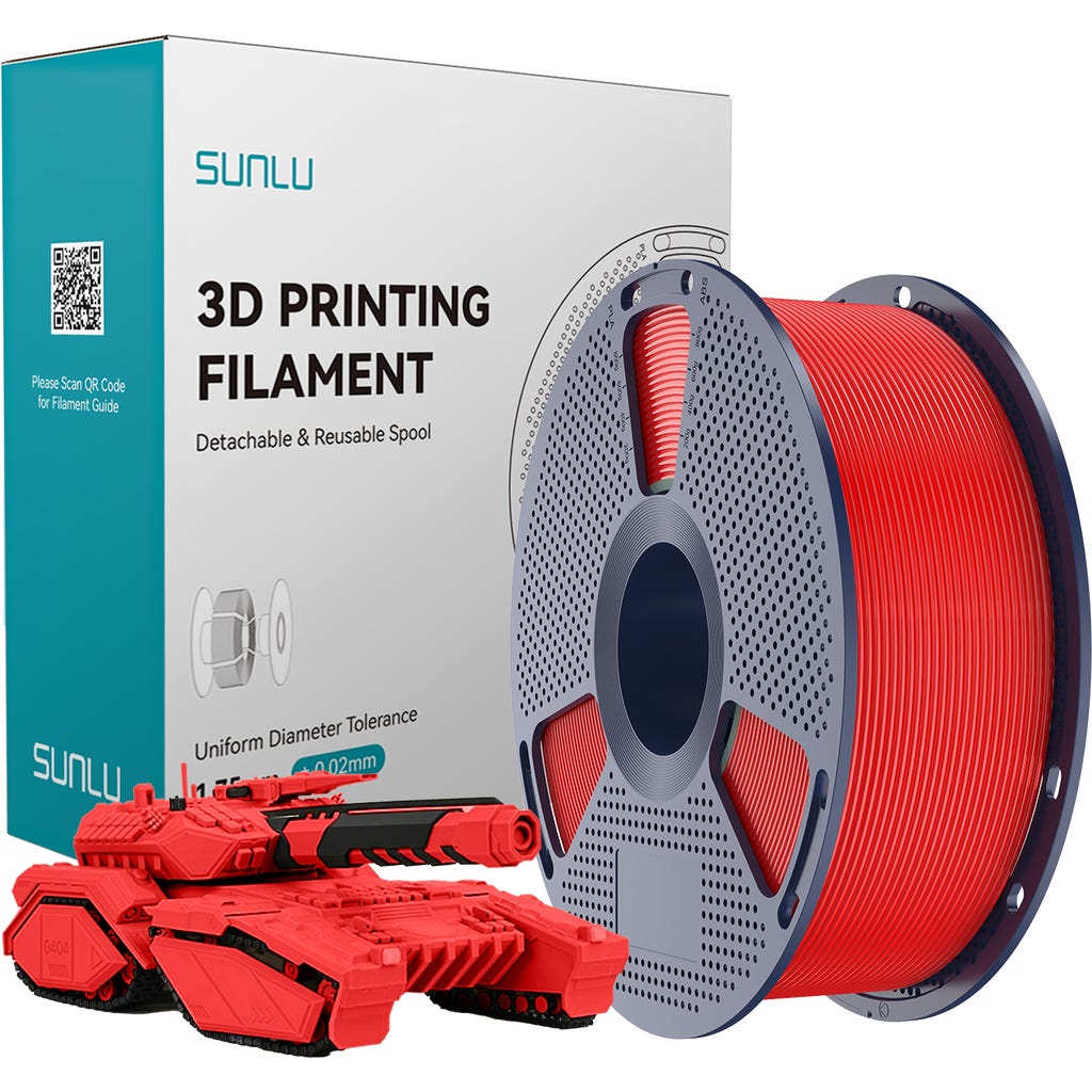 SUNLU PLA Red - 3DJake Deutschland