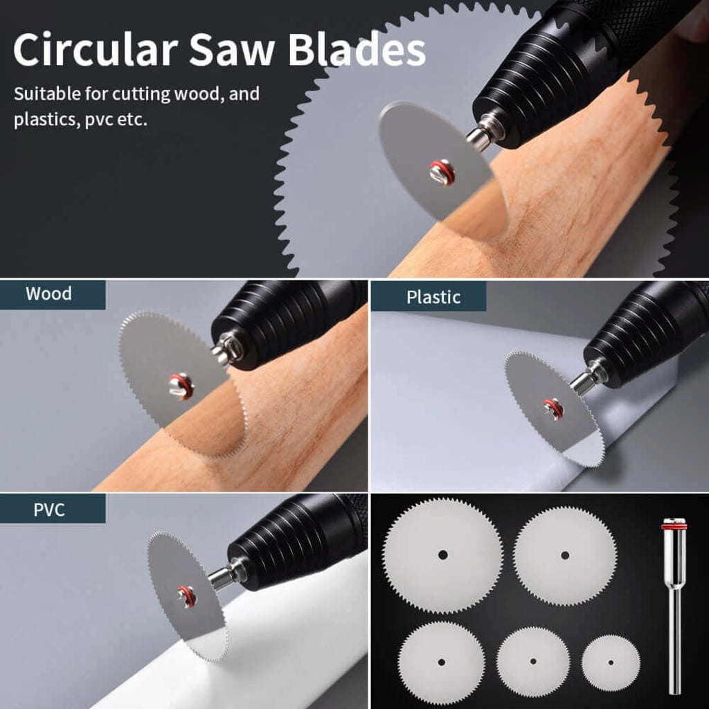 Hanboost Cutting Disc Set for Rotary Tool, 1 set - 3DJake International