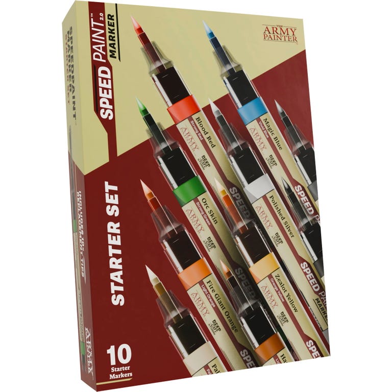 The Army Painter Speedpaint Marker Starter Set, 1 set - 3DJake ...