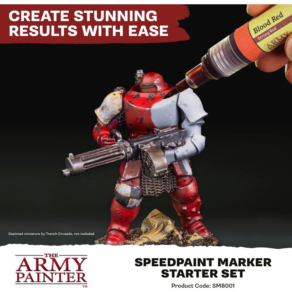 The Army Painter Speedpaint Marker Starter Set, 1 set - 3DJake ...
