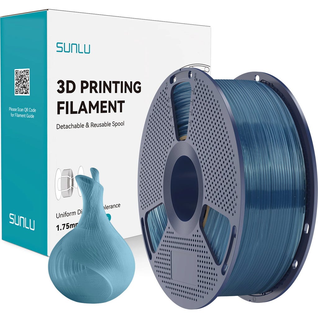SUNLU PLA Transparent Ocean Haze - 3DJake Ireland