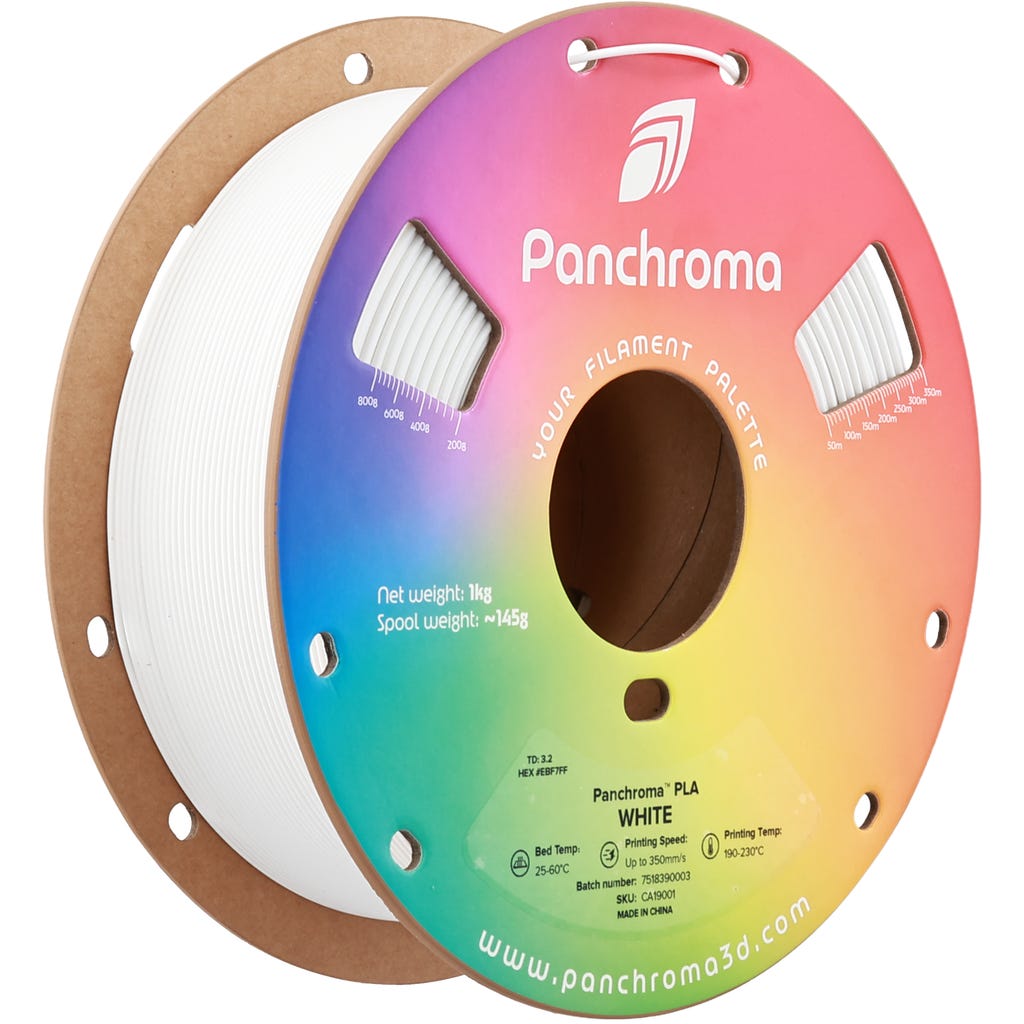 Polymaker Panchroma™ PLA White - 3DJake Online Shop