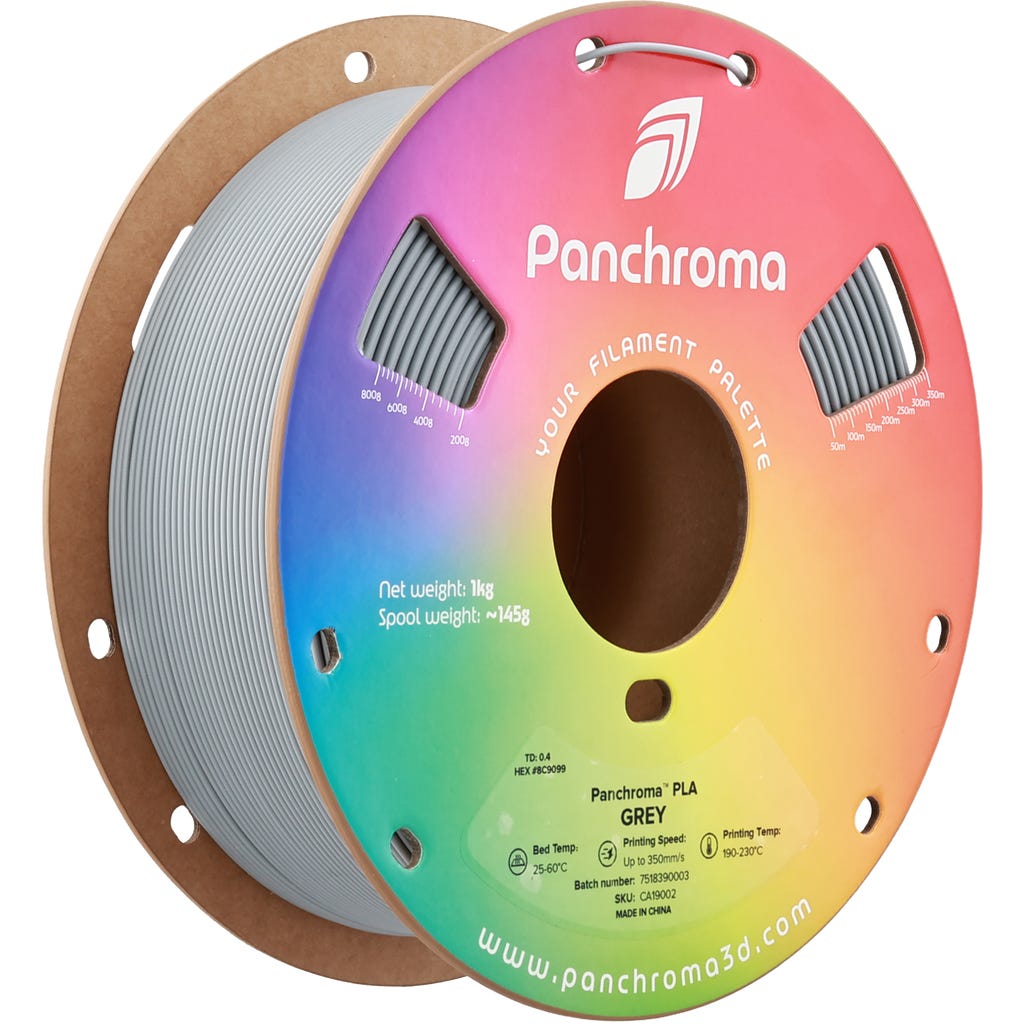 Polymaker Panchroma™ PLA Grey - 3DJake Deutschland