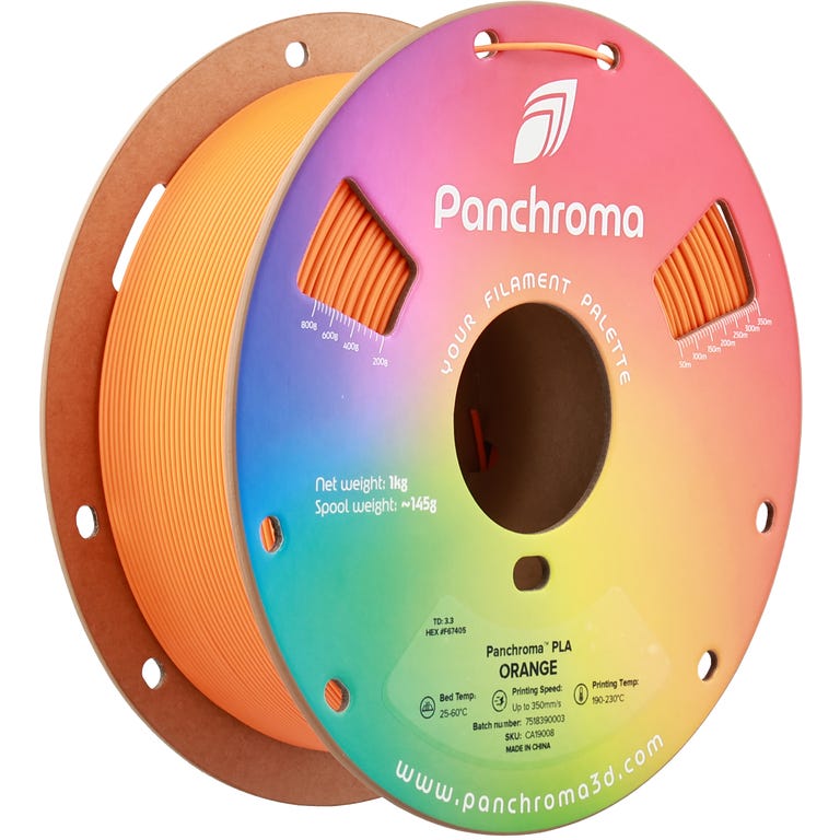 Polymaker Panchroma™ PLA Orange - 3DJake Schweiz