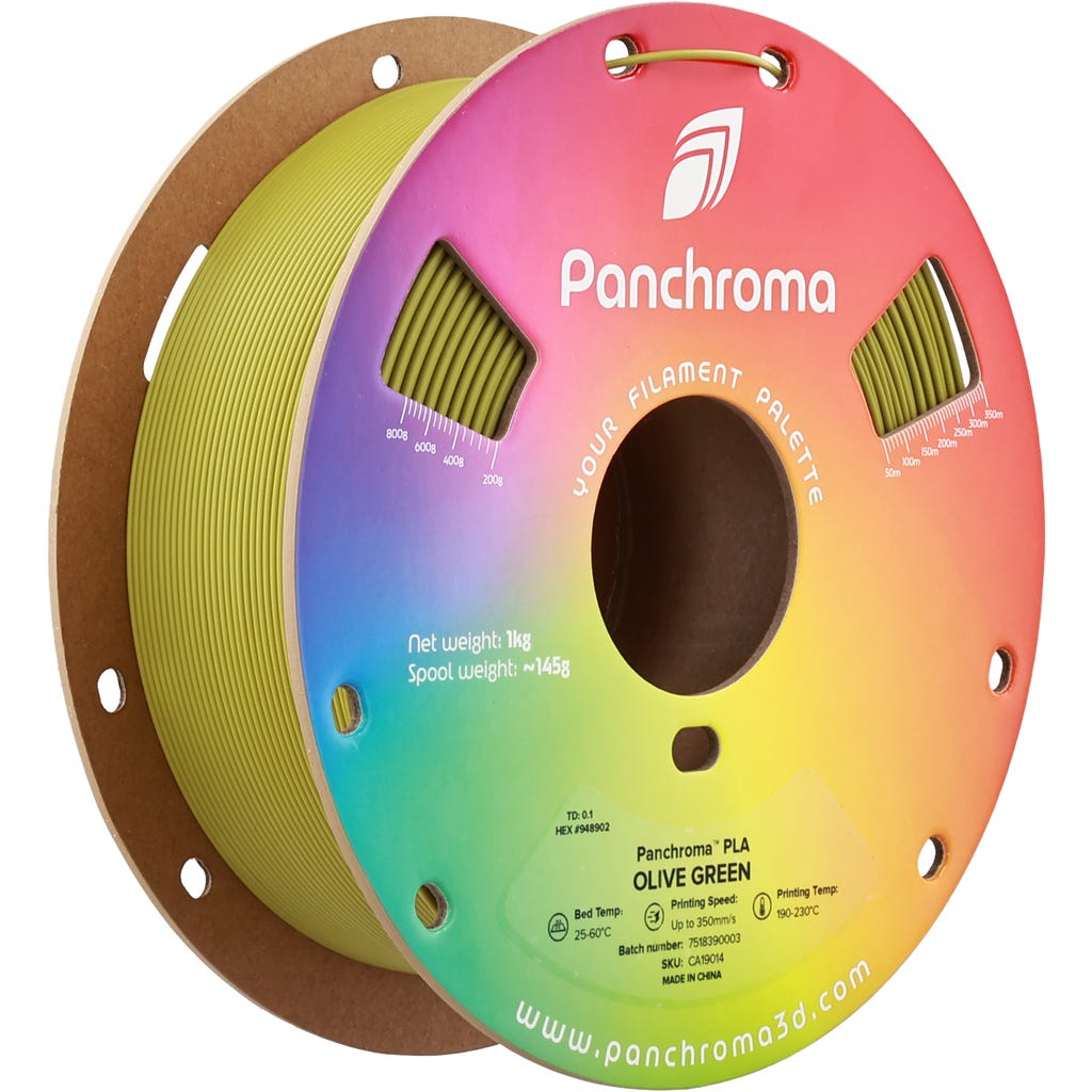 Polymaker Panchroma™ PLA Olive Green - 3DJake Online Shop
