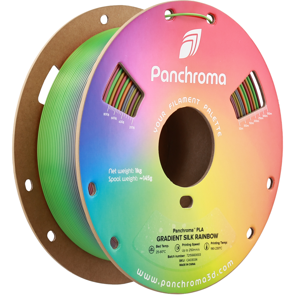 Polymaker Panchroma™ PLA Gradient Silk Rainbow - 3DJake Switzerland