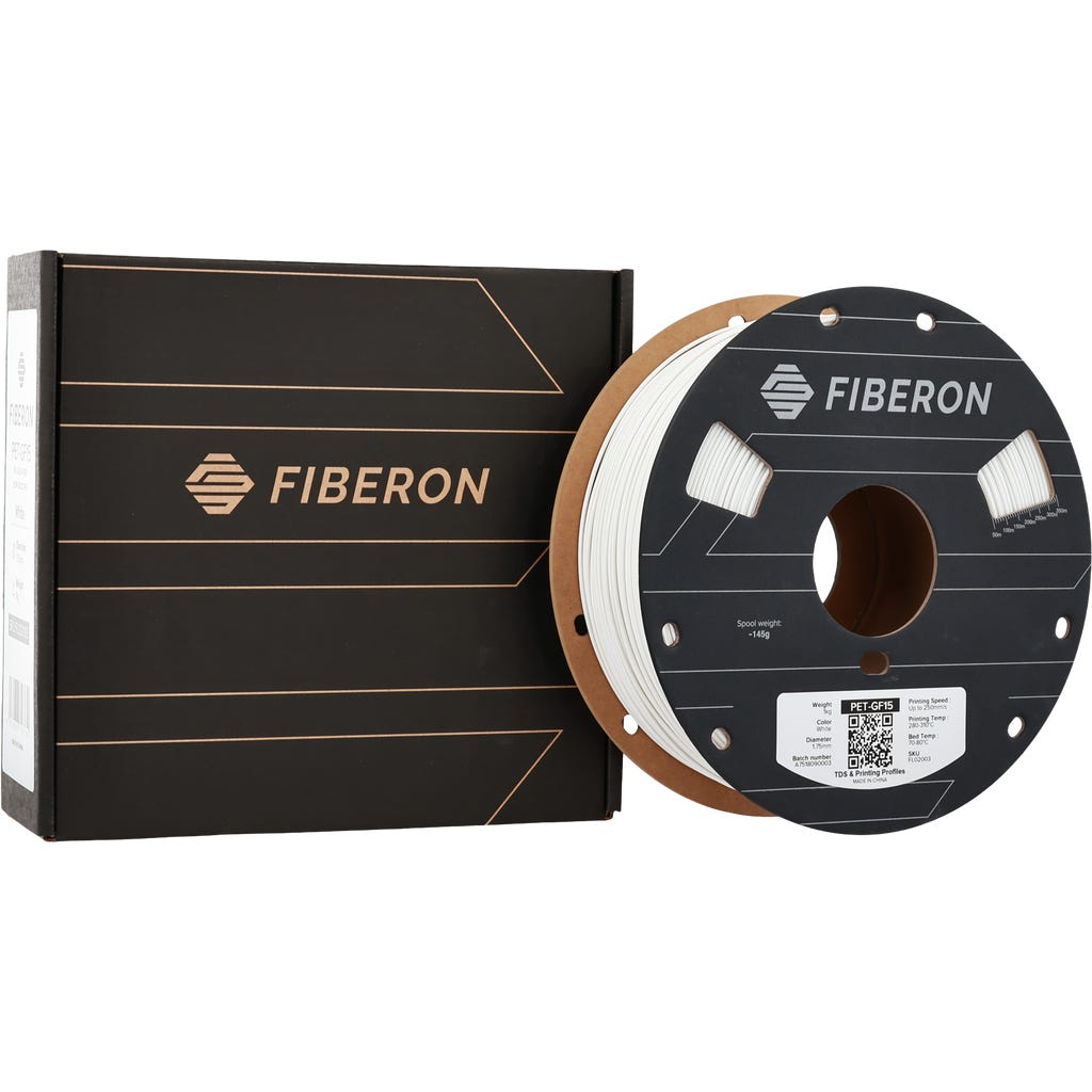 Polymaker Fiberon™ PET-GF15 White - 3DJake Nederland