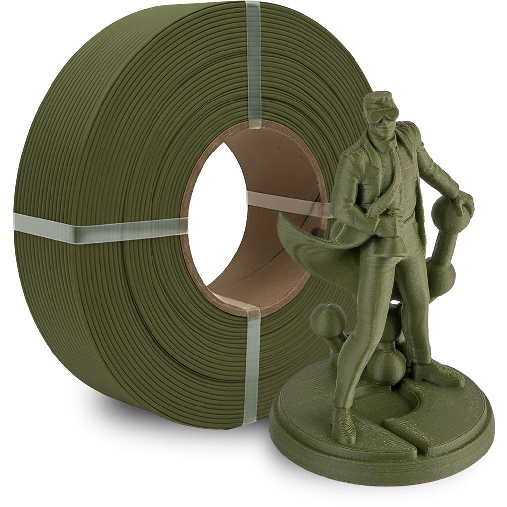 Polymaker Panchroma™ PLA Refill Matte Army Dark Green, 1.000 g - 3DJake ...