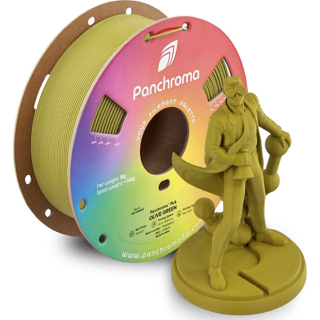 Polymaker Panchroma™ PLA Olive Green - 3DJake Deutschland