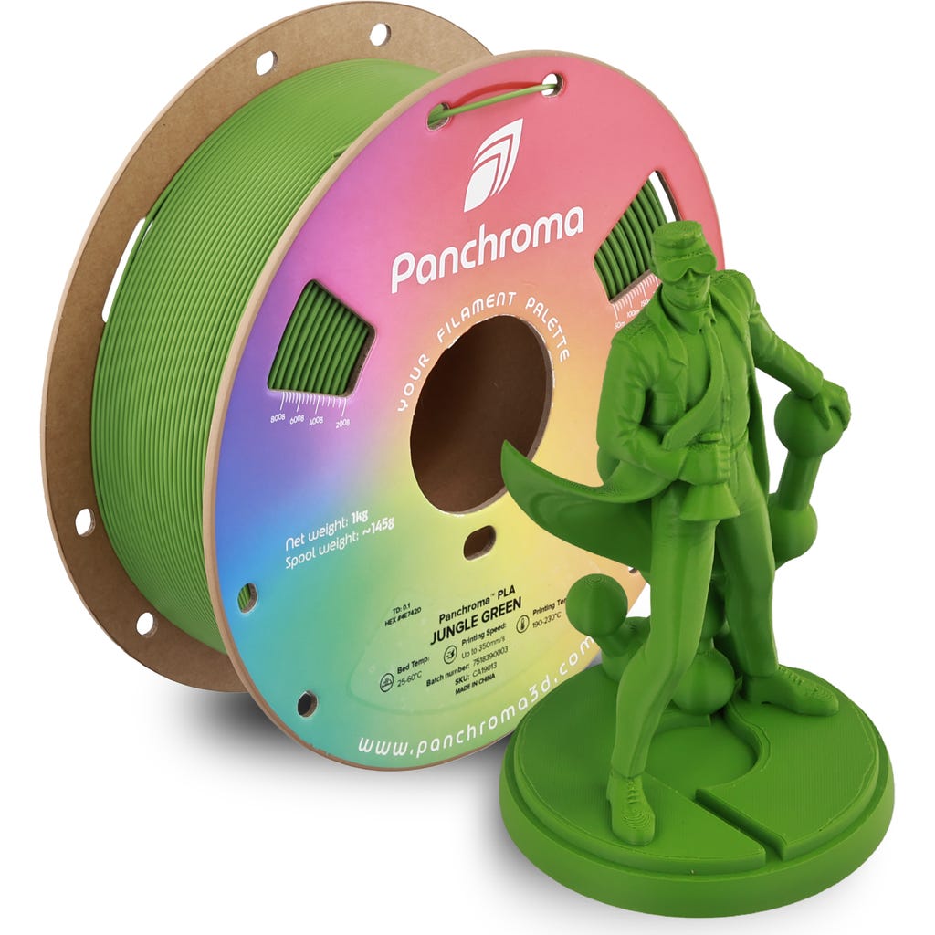 Polymaker Panchroma™ PLA Jungle Green - 3DJake Online Shop