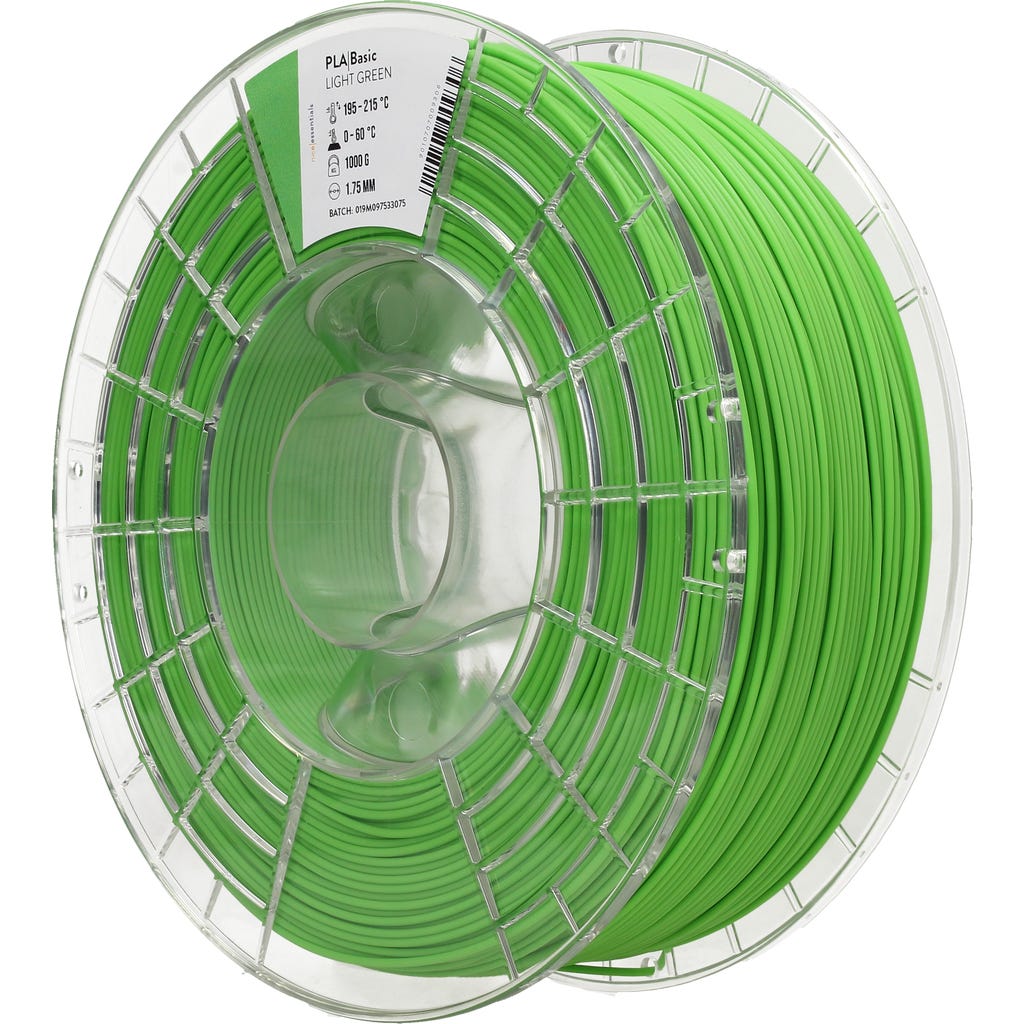 nice essentials PLA Basic Light Green - 3DJake Sverige