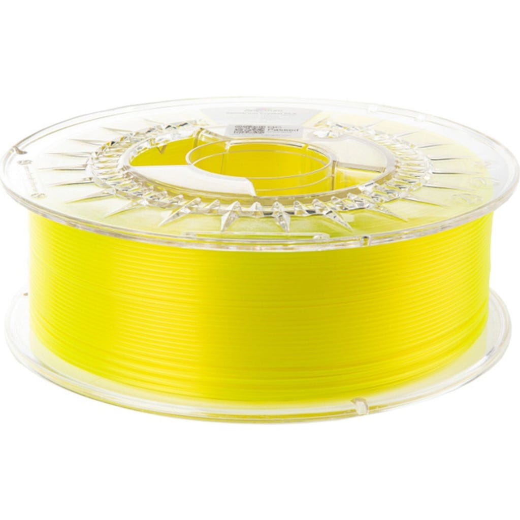 Spectrum PLA Crystal Electric Yellow - 3DJake Slovensko